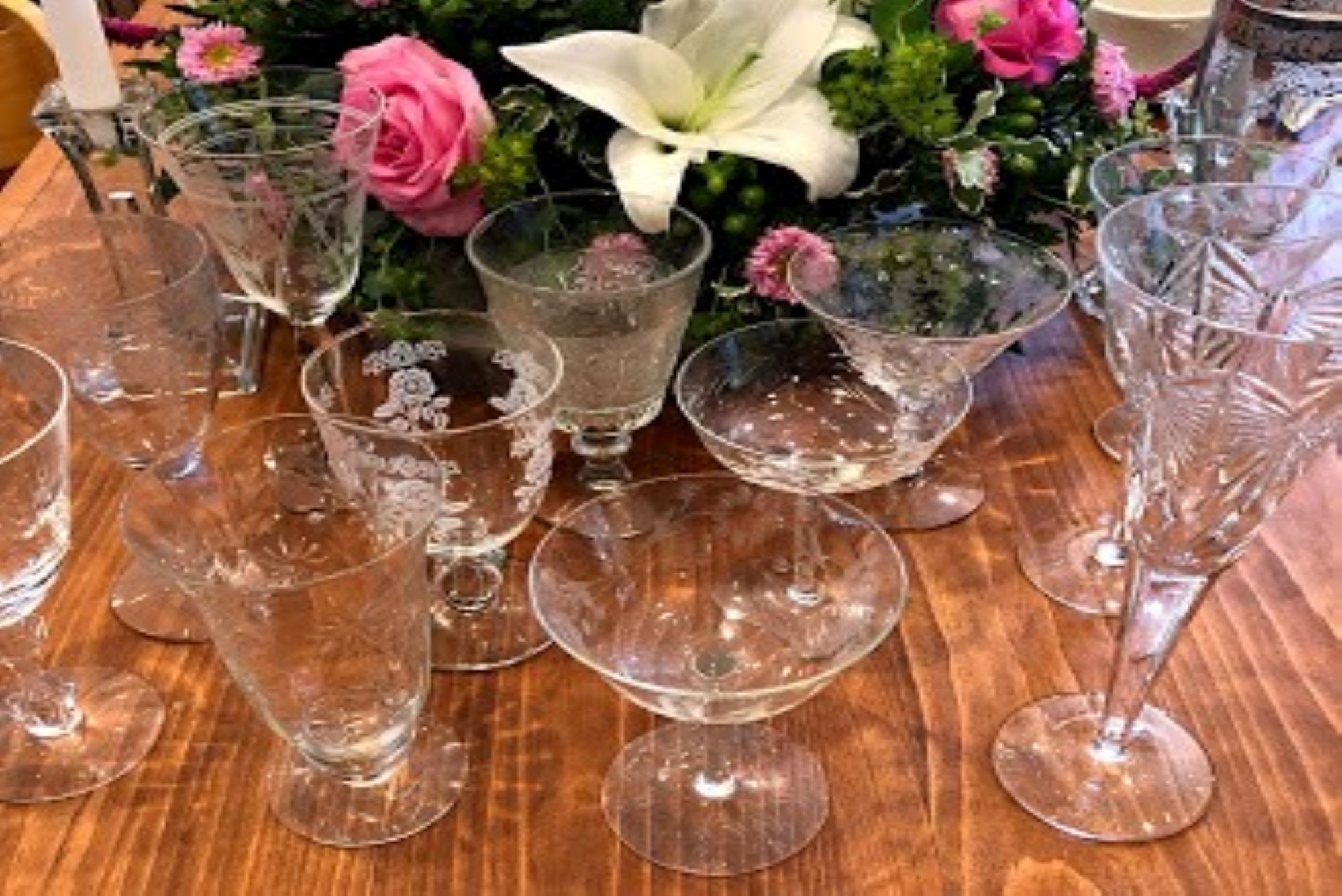 Vintage China - Camelot Party Rentals